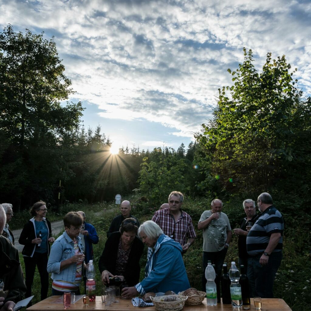 Alphörner erklangen beim Eisernen Bild – Franziskus im Waldviertel